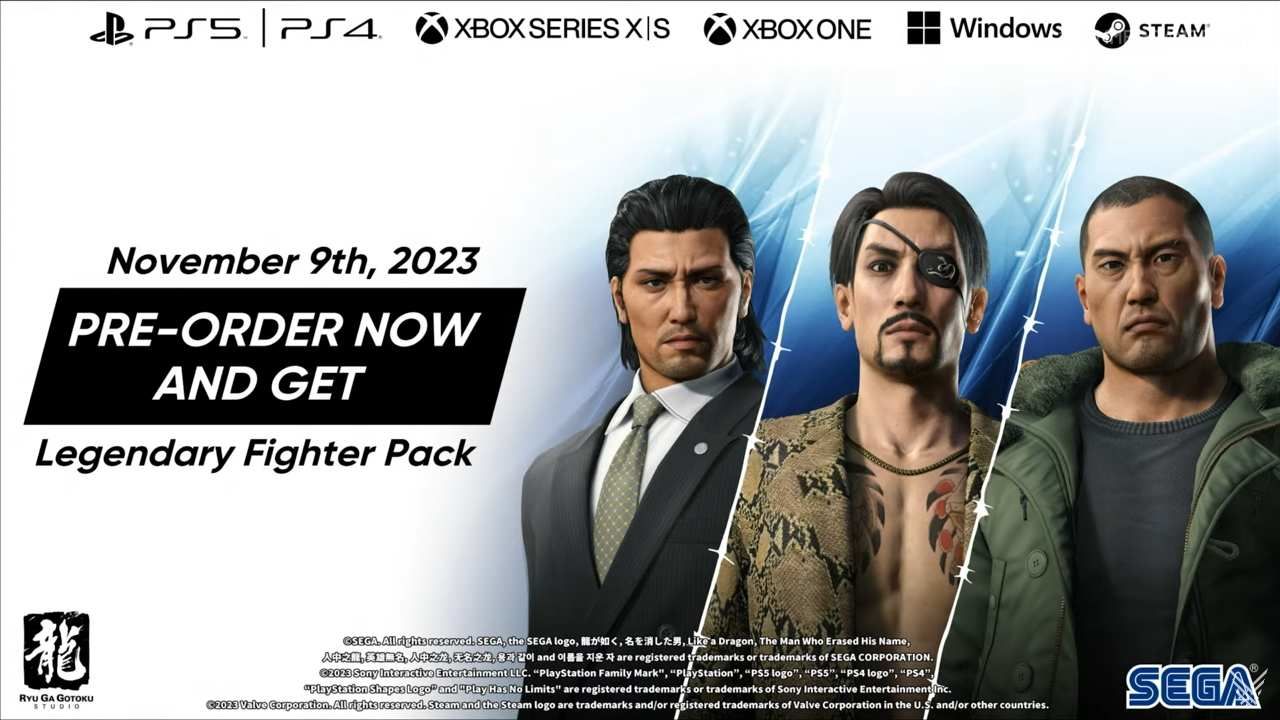 《人中之龍7 外傳 英雄無名》公開最新實機展示！確定 11/9 正式發售 | beanfun!