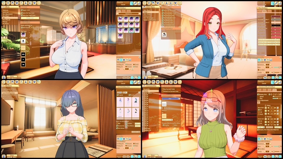 ILLGAMES 3D 自訂角色成人遊戲新作《HoneyCome come come party》悄悄開設 Steam 頁面，預定 9 月 7 日發售 | 遊戲基地 Gamebase