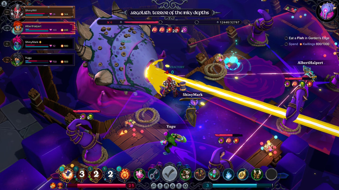 奇幻 Roguelike 回合制 RPG《Inkbound》Steam 正式版上線 | 遊戲基地 Gamebase