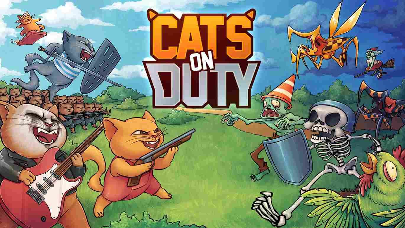 即時戰略塔防三消《喵喵大戰死剩種 Cats on Duty》Switch 亞洲版正式發售 | beanfun!