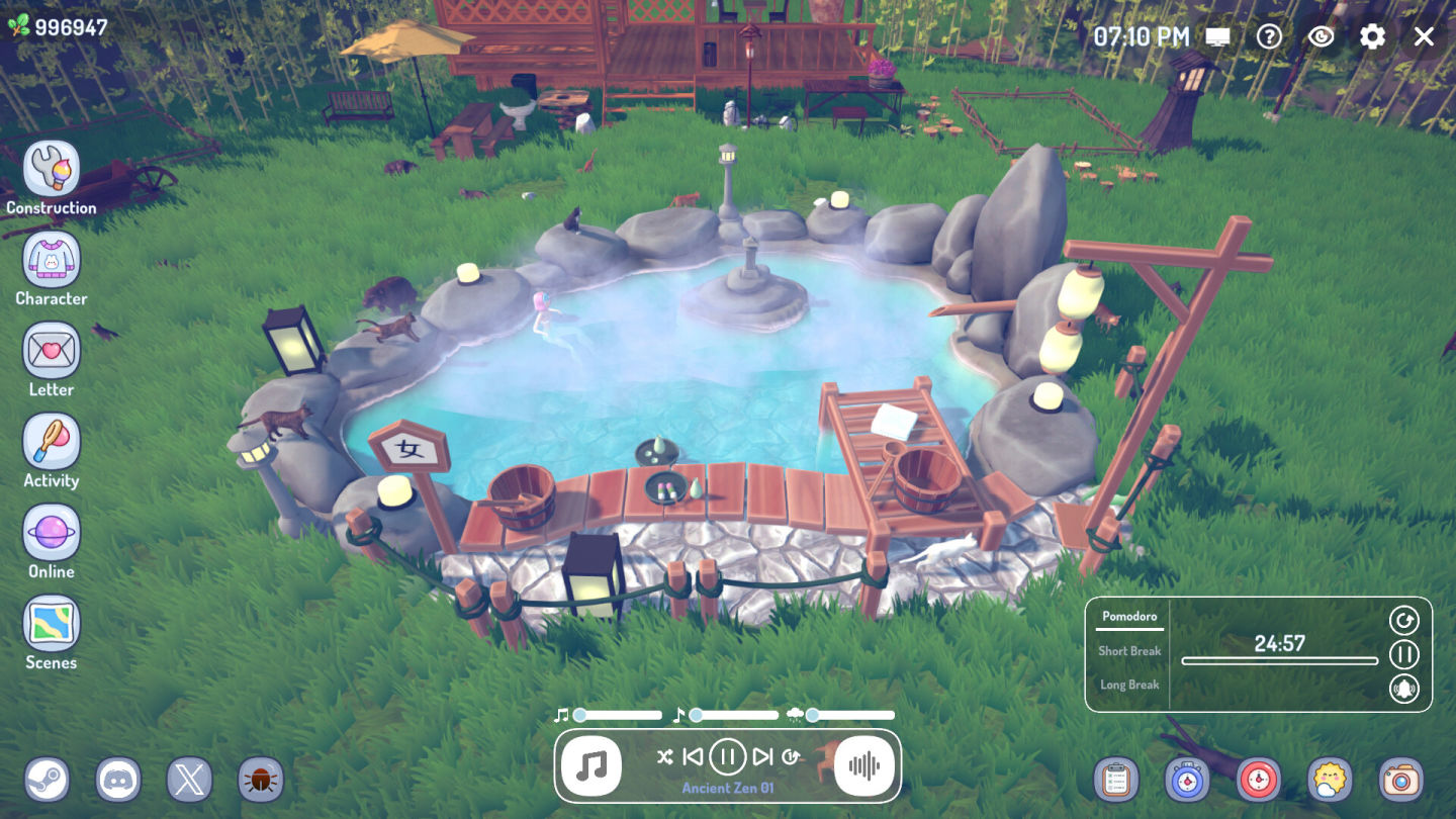 休閒模擬新作《Hot Spring 溫泉》登錄 Steam，打造你的專屬日式溫泉樂園！ | 遊戲基地 Gamebase