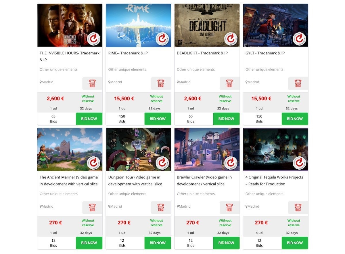 《RiME》《GYLT》開放競標，破產工作室 Tequila Works 資產拍賣引發業界關注 | 遊戲基地 Gamebase