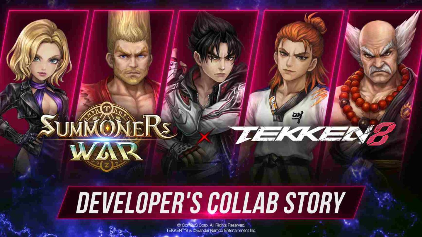 Com2uS 釋出《魔靈召喚》＆《鐵拳8》聯名開發花絮影片 | 遊戲基地 Gamebase