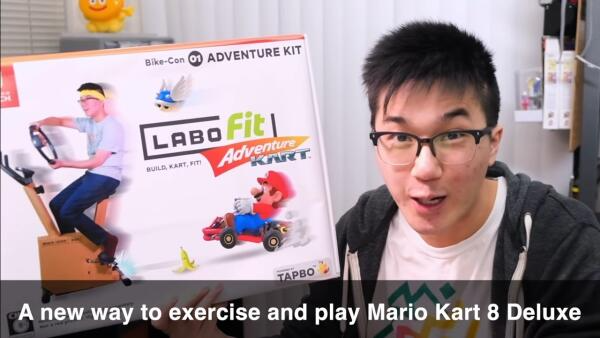 超狂玩家打造《Labo Fit 健身環賽車》挑戰《瑪利歐賽車 8》體感健身競速 | 遊戲基地 Gamebase