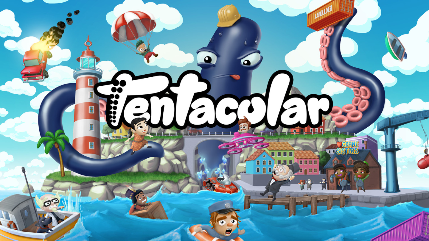 觸手解禁！Devolver Digital《匠心觸手 Tentacular》今日發行 活用你的肢體，解謎、建造全靠這八隻「手」 | 遊戲基地 Gamebase