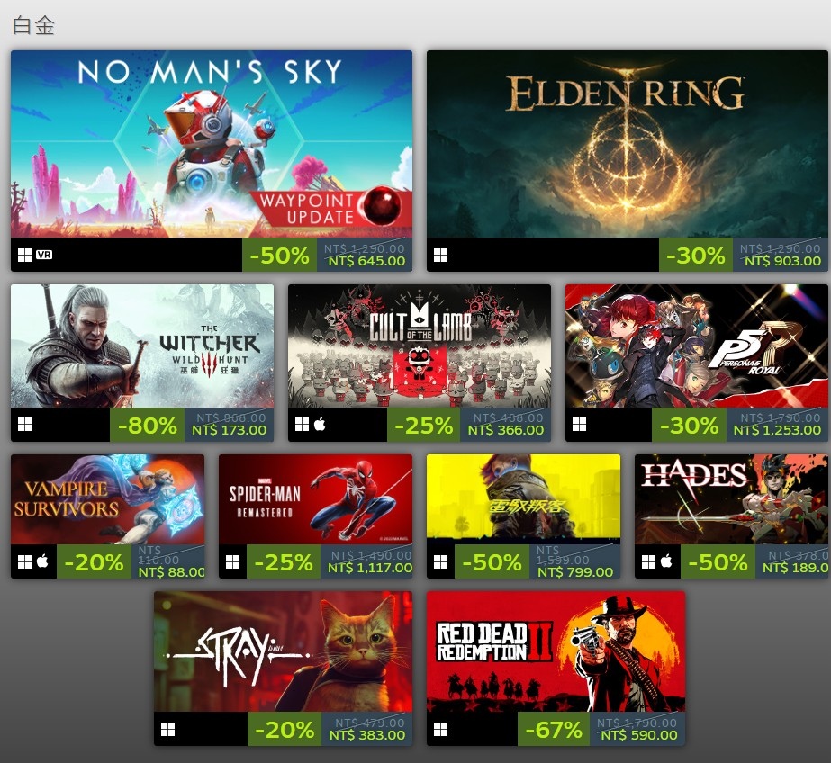 Steam公布 2022 年度最佳遊戲，《艾爾登法環》一舉獲得暢銷遊戲、新發行、最高人氣及 Steam Deck 白金獎 | 遊戲基地 Gamebase