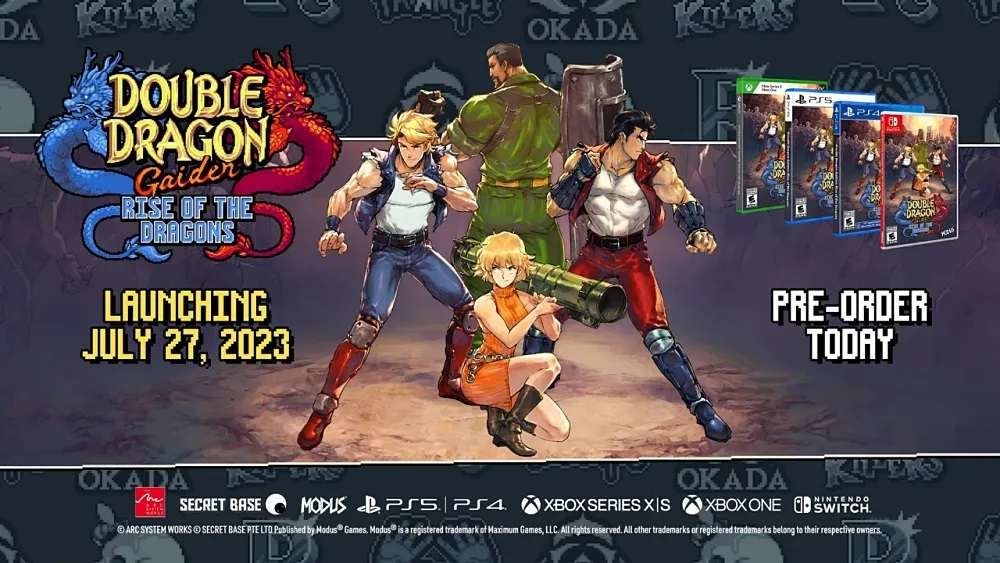 《Double Dragon Gaiden：Rise Of The Dragons 雙截龍外傳：龍之崛起》7/27 上市 | beanfun!