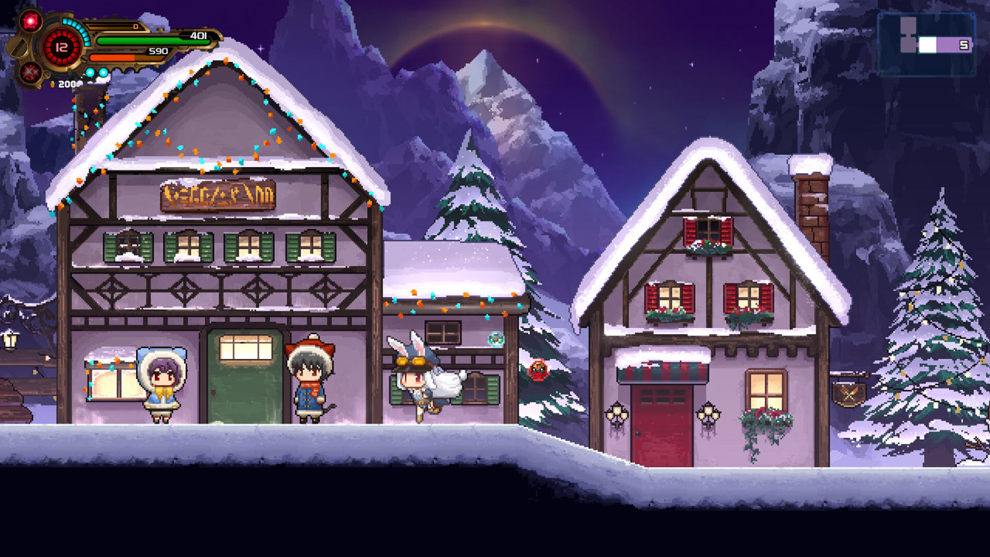 台灣獨立製作《TEVI》Steam、Switch 平台上架，扮兔耳娘帶浮遊炮享受各種炫目連技 | 遊戲基地 Gamebase