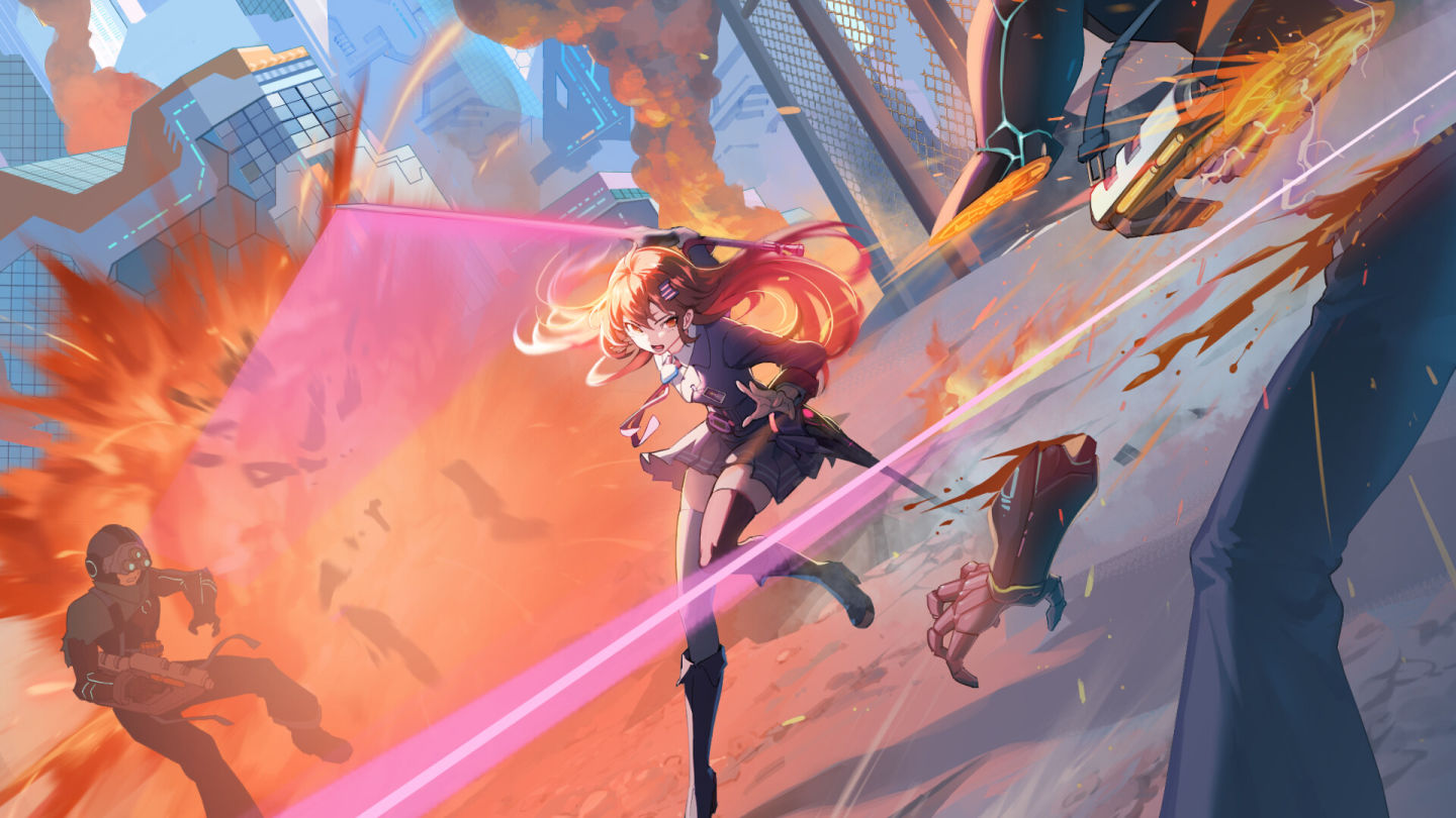 2D 橫向卷軸動作《Virtua Unlimited Project 虛擬無限計畫》Steam 發售日公開 | 遊戲基地 Gamebase