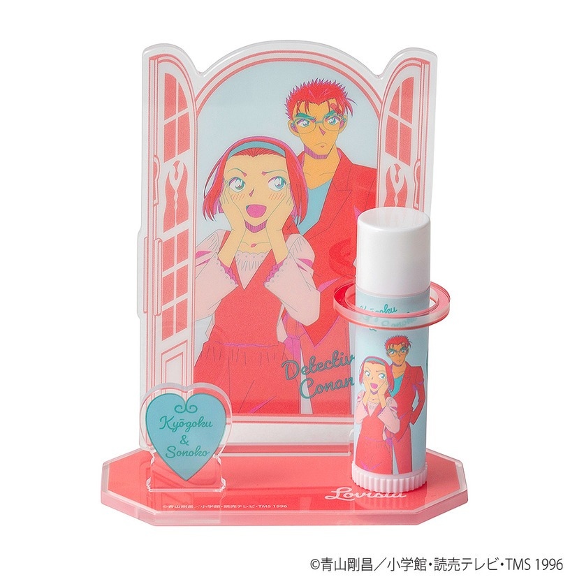 《名偵探柯南》x 美妝品牌「Lovisia」推出13組潤唇膏&立架組、5款護手霜，人氣角色與情侶檔躍上包裝！ | 遊戲基地 Gamebase