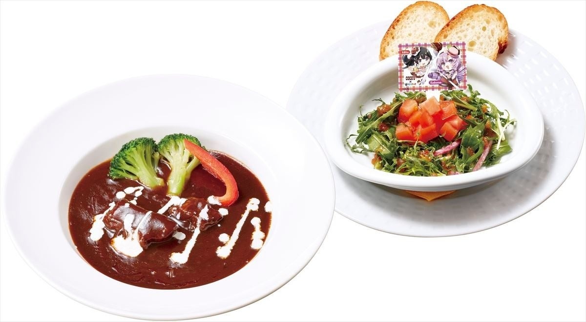 九位女性 Vtuber 換上服務生造型登場！彩虹社＆Coco's 期間限定合作 5/21 起開跑 | beanfun!