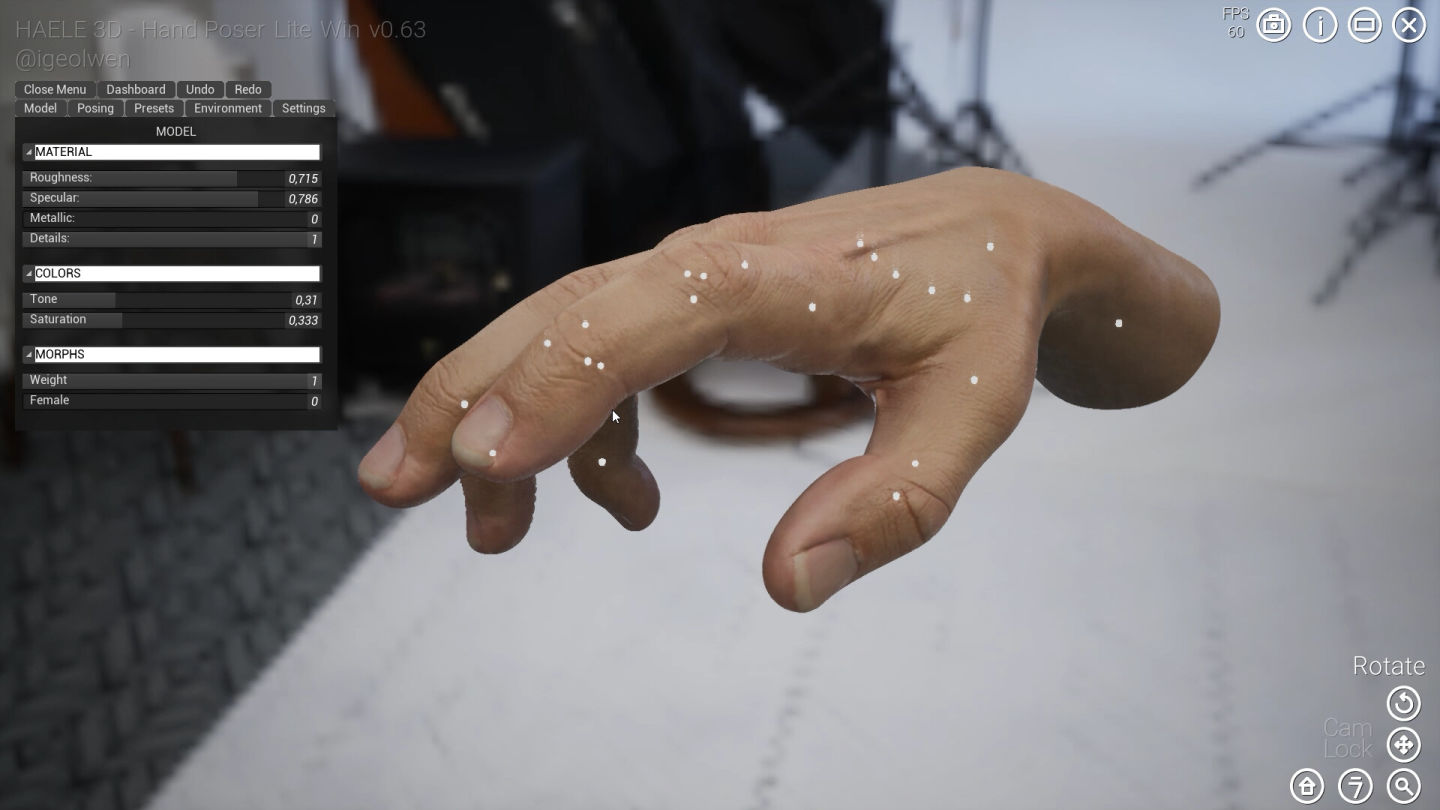 Steam 好評手部 3D 剖析模擬軟體《HAELE 3D-Hand Poser Lite》1.0 正式版上線 | 遊戲基地 Gamebase