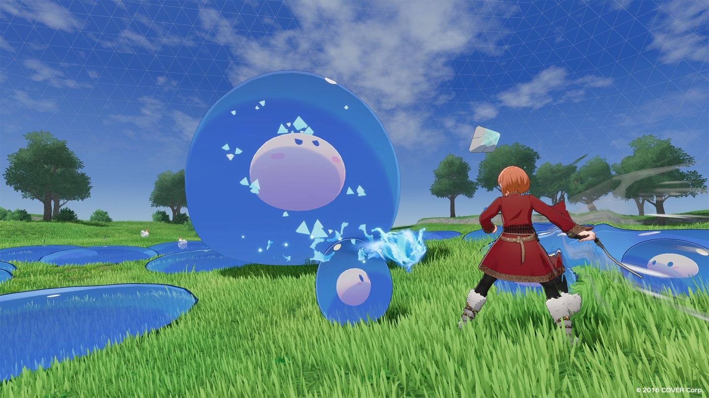 《Holoearth》沙盒遊戲模擬室追加頭目戰，打倒巨型史萊姆獲得獨特家具素材！ | beanfun!