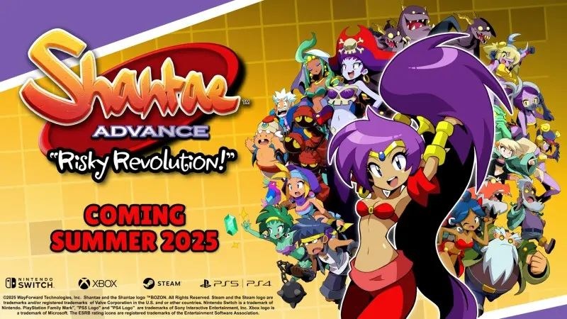 《Shantae 桑塔》系列夢幻作《Shantae Advance：Risky Revolution》2025 年夏天登場 | 遊戲基地 Gamebase