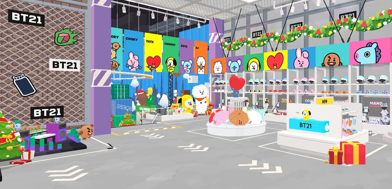 《天天玩樂園》內LINE FRIENDS商城中新增國際人氣角色IP「BT21」系列 | 遊戲基地 Gamebase
