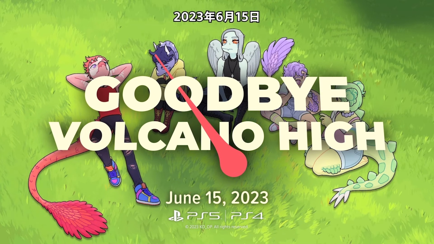 《Goodbye Volcano High》公開發售日！末日來臨前夕該如何度過最後時光？ | 遊戲基地 Gamebase