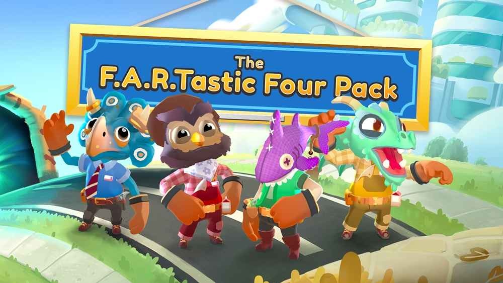 合作遊戲《胡鬧搬家 2》公開預購特典DLC內容 搬運天團「F4」隆重登場！ | 遊戲基地 Gamebase