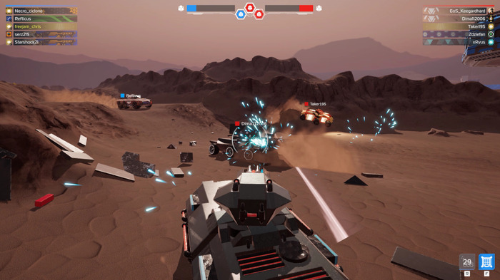 機甲對戰《Robocraft 2》Steam 搶先體驗遊戲開始！機體被毀也能以步兵繼續戰鬥 | 遊戲基地 Gamebase