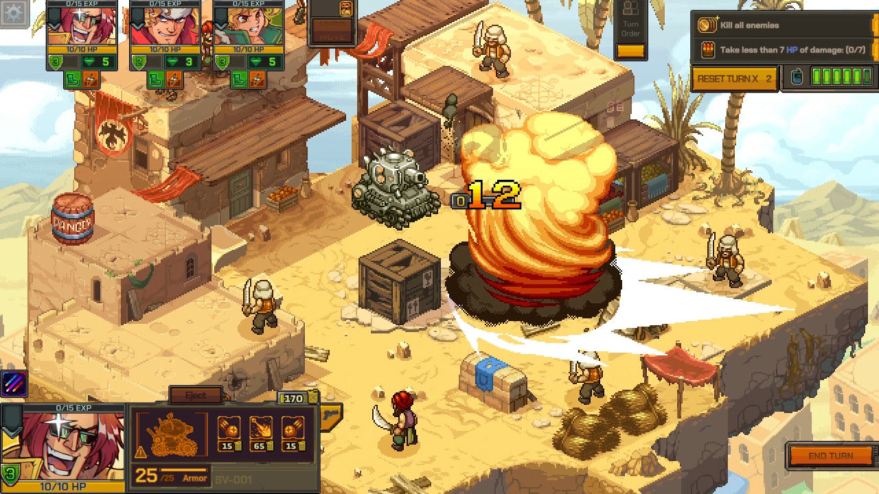 《合金彈頭：戰略版 Metal Slug Tactics》PS4／PS5／Switch 繁體中文版秋季上市 | 遊戲基地 Gamebase