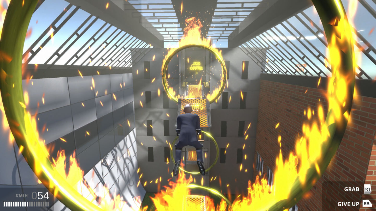 高速動作冒險《Get To Work》即將推出，穿上溜冰鞋四肢著地爬上企業階梯！ | beanfun!