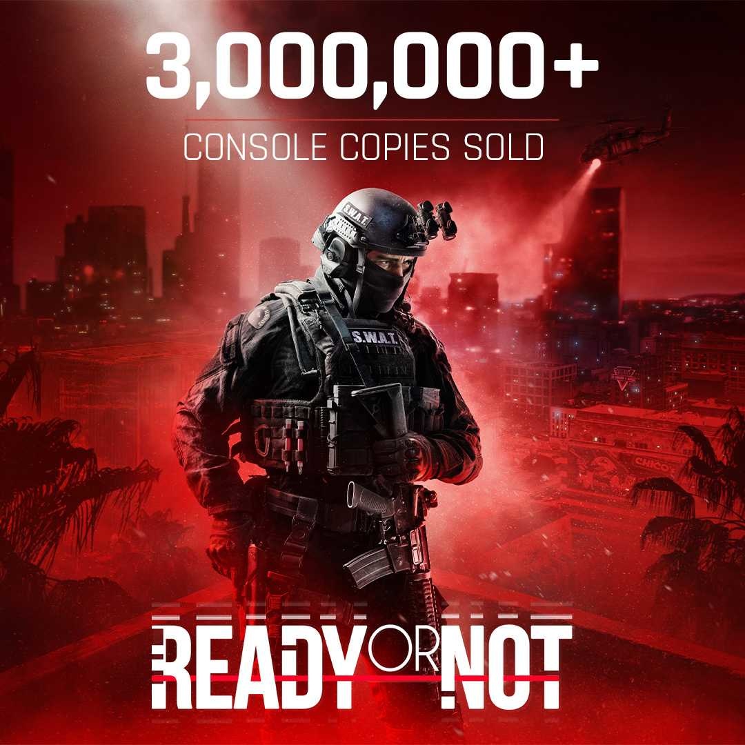 Co-op 協力合作戰術 FPS《Ready or Not 嚴陣以待》家機版銷售突破 300 萬套 | 遊戲基地 Gamebase
