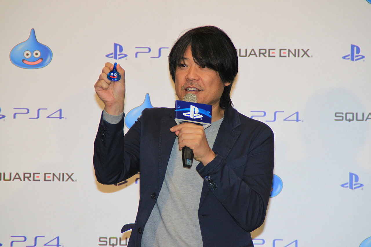 《勇者鬥惡龍XI》系列之父堀井雄二與粉絲歡慶繁中版上市，台灣限定主題小屋華麗登場 | 遊戲基地 Gamebase