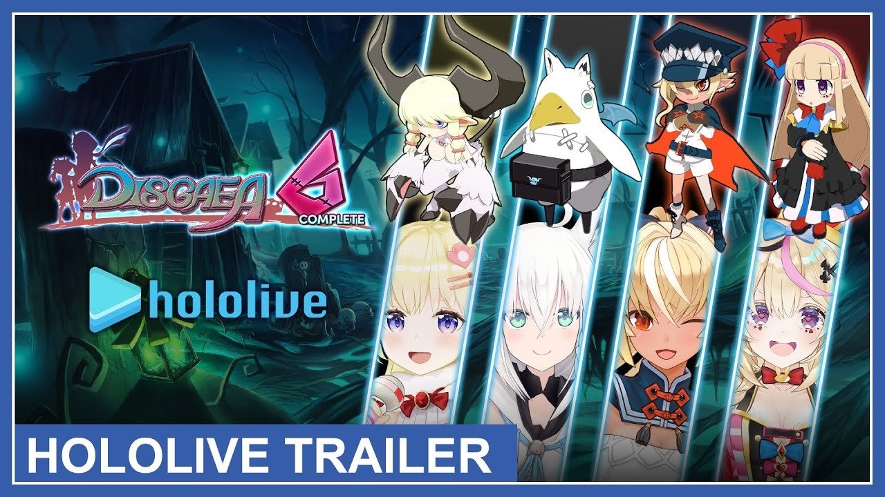 《魔界戰記 6 完整版》海外版與人氣 Vtuber 團體「Hololive」推出免費合作 DLC | beanfun!