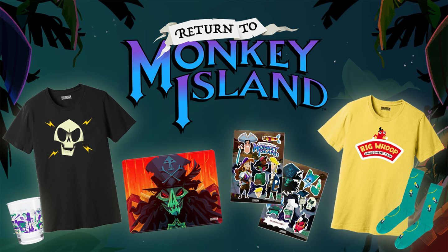 經典 IP《重返猴島 Return to Monkey Island》首波官方週邊商品正式開賣 | 遊戲基地 Gamebase
