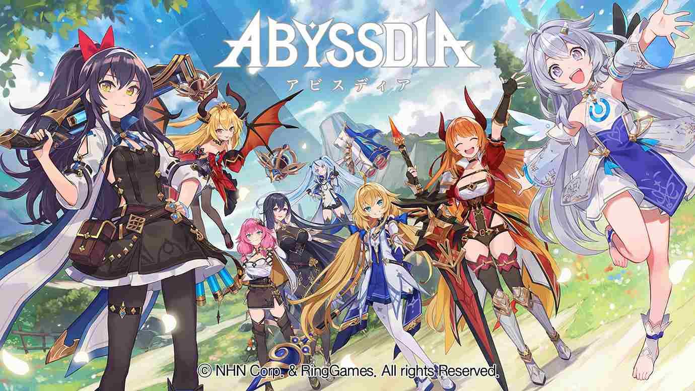 共鳴動作 RPG《Abyssdia》公開主視覺美術＆主要登場角色畫面 | beanfun!