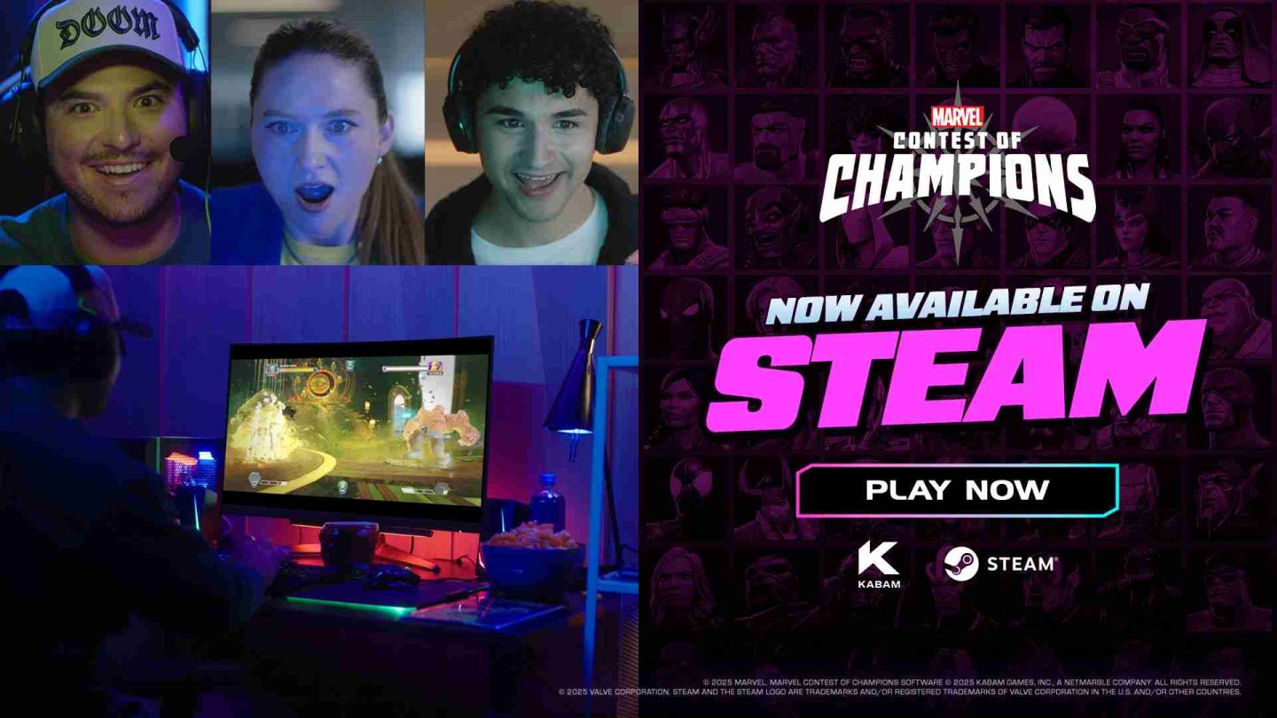 網石北美子公司 Kabam 旗下《Marvel：超級爭霸戰》正式登陸 Steam 平台 | 遊戲基地 Gamebase