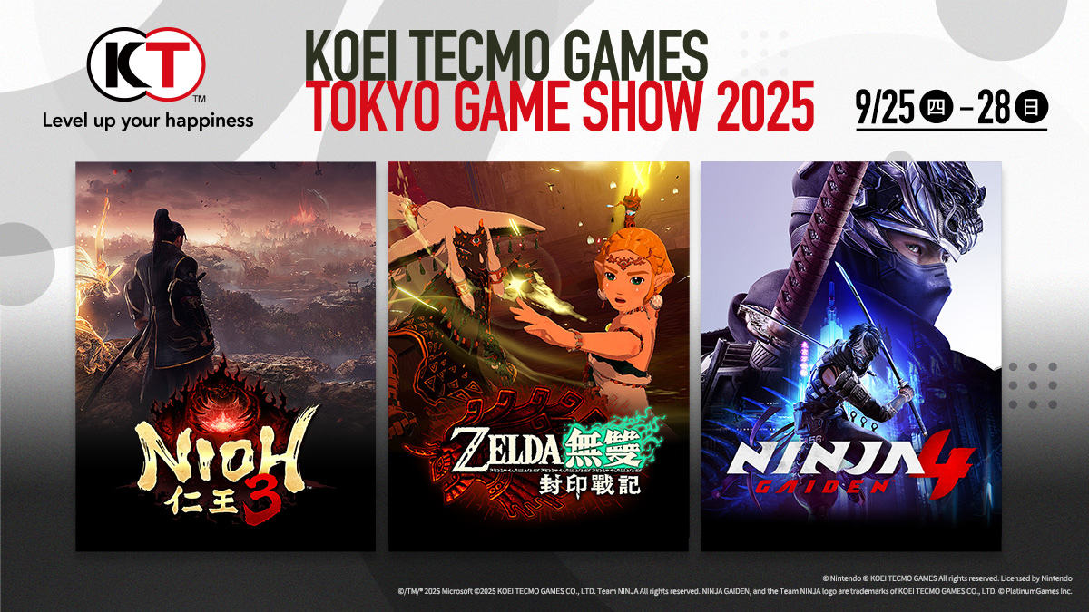 KOEI TECMO GAMES「東京電玩展 2025」公開現場試玩、直播節目等追加資訊 | 遊戲基地 Gamebase